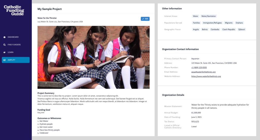 How to Write a Top-Notch Project for Amplify - Catholic Funding Guide